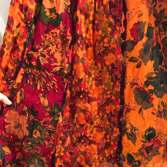 Hand Crafted | Pants & Jumpsuits | Indian Tie Dye Flower Patchwork ...